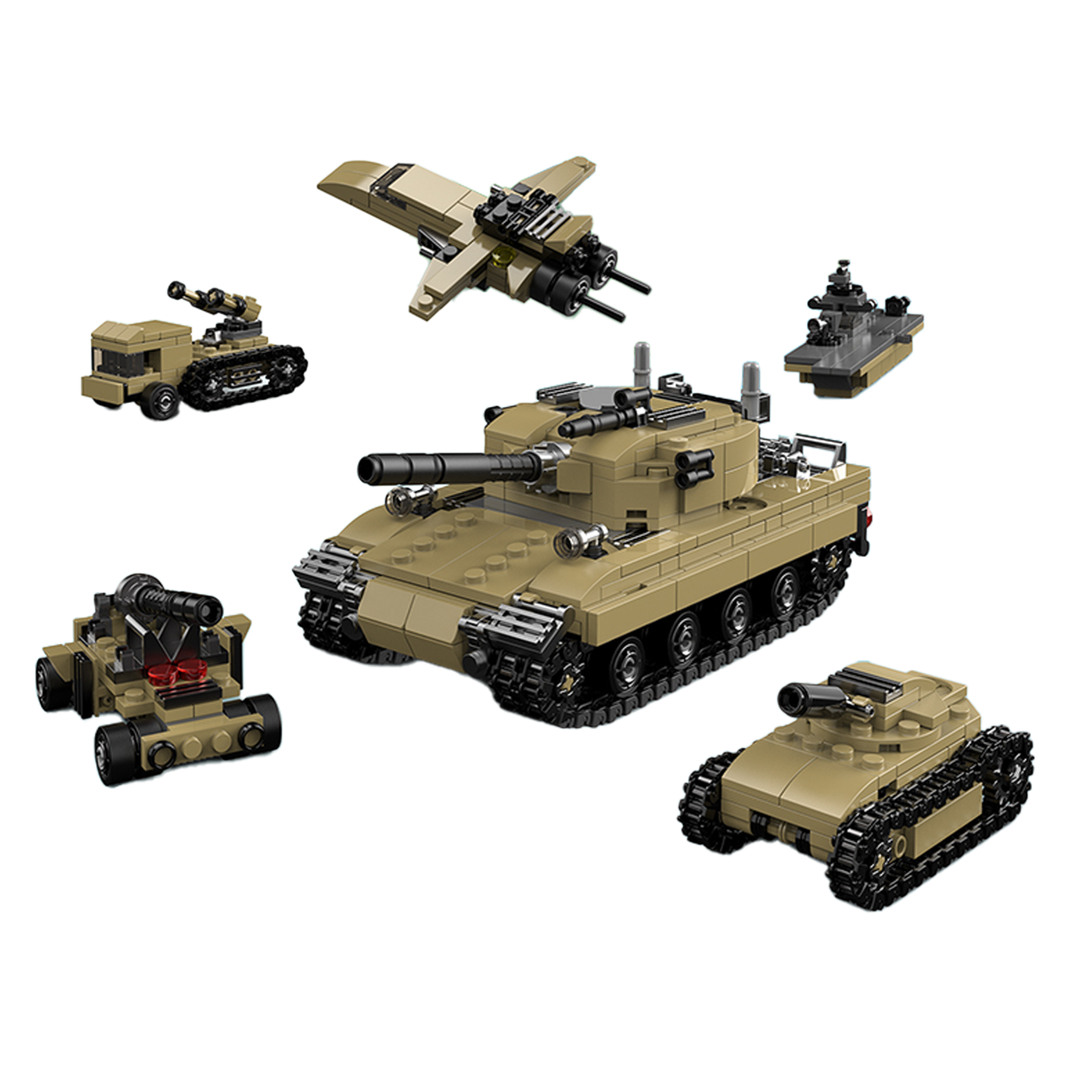DELI Building Blocks Set- Realistic Rotatable Parts for Kids | Shop ...
