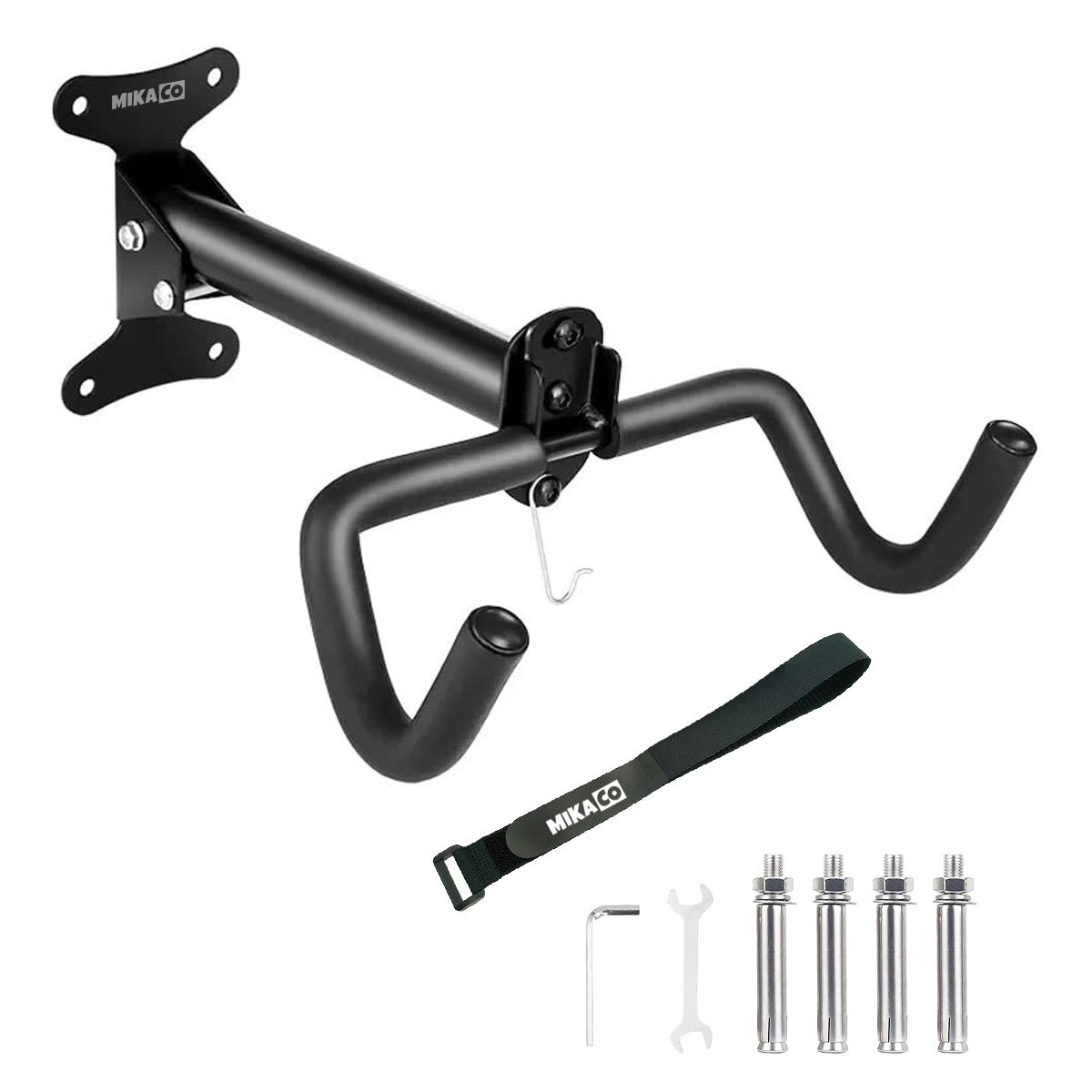 MIkaco Adjustable Wall Mounted Bicycle Hanger | Shop Today. Get it ...