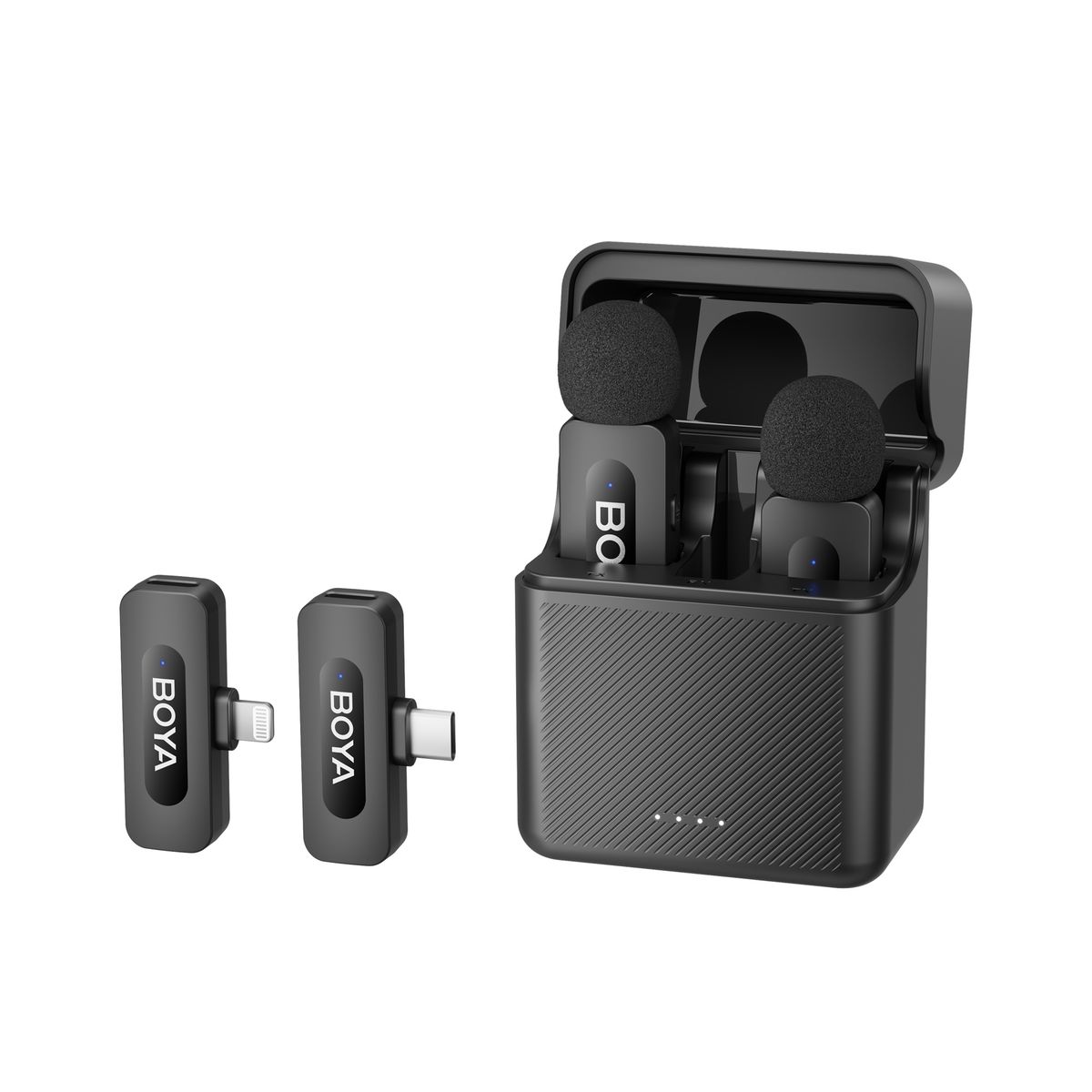 Boya BY-V3 Combo Dual Channel Wireless Micr for USB-C & Lightning ...