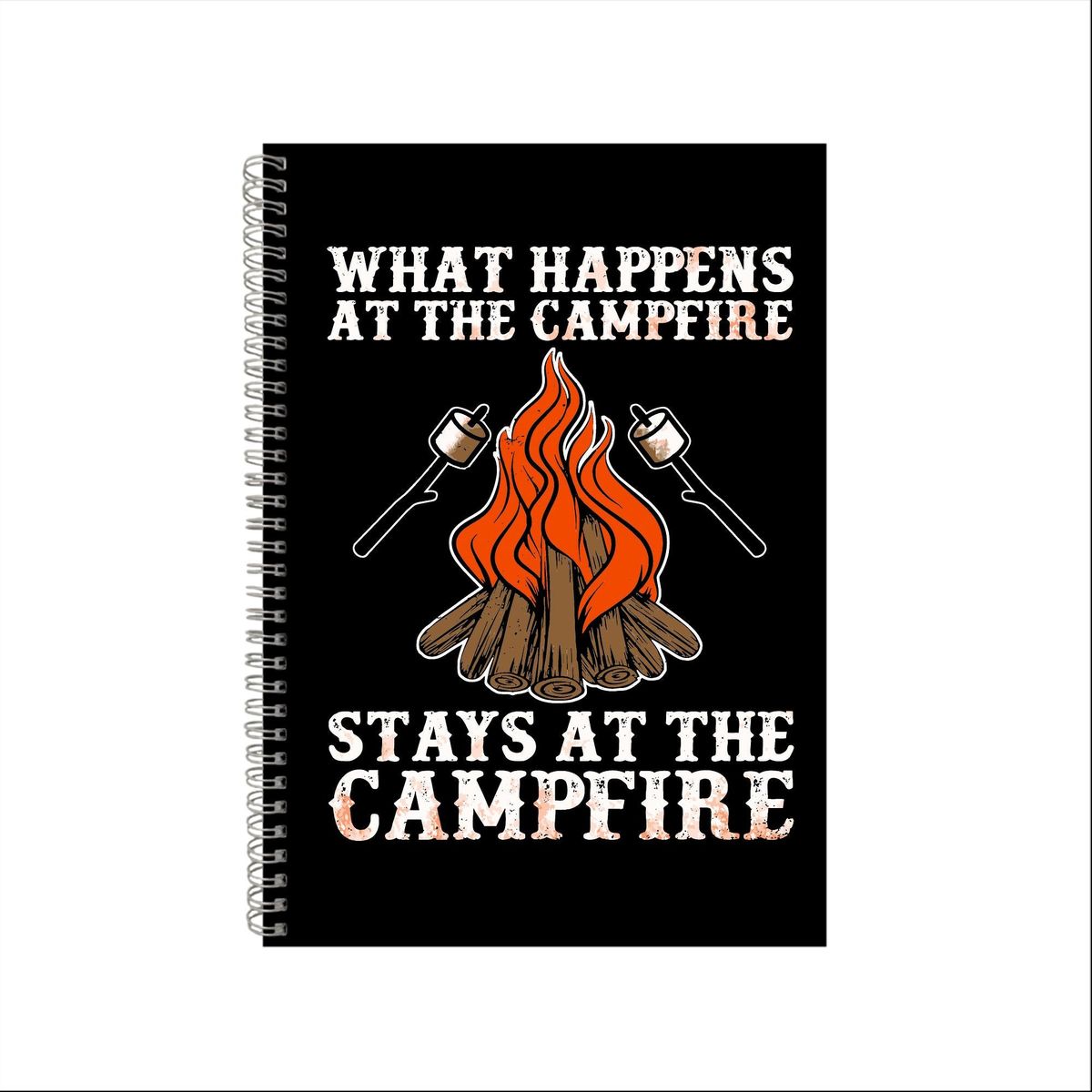Campfire Notebook Camper Gift Idea A4 Notepad Pad 58 | Shop Today. Get ...