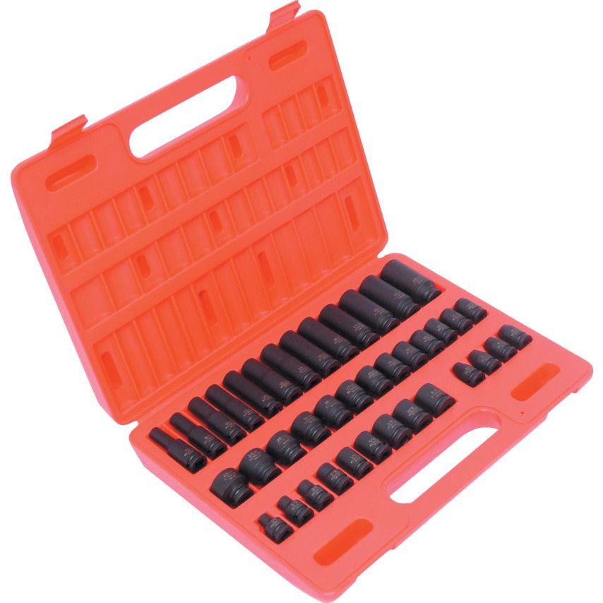 Psd39Ma 3/8Inch Square Drive Impactsocket Set - 39 Piece | Shop Today ...