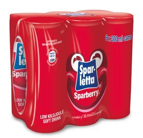 Sparletta Sparberry Soft Drink - 24 x 300ml | Shop Today. Get it ...