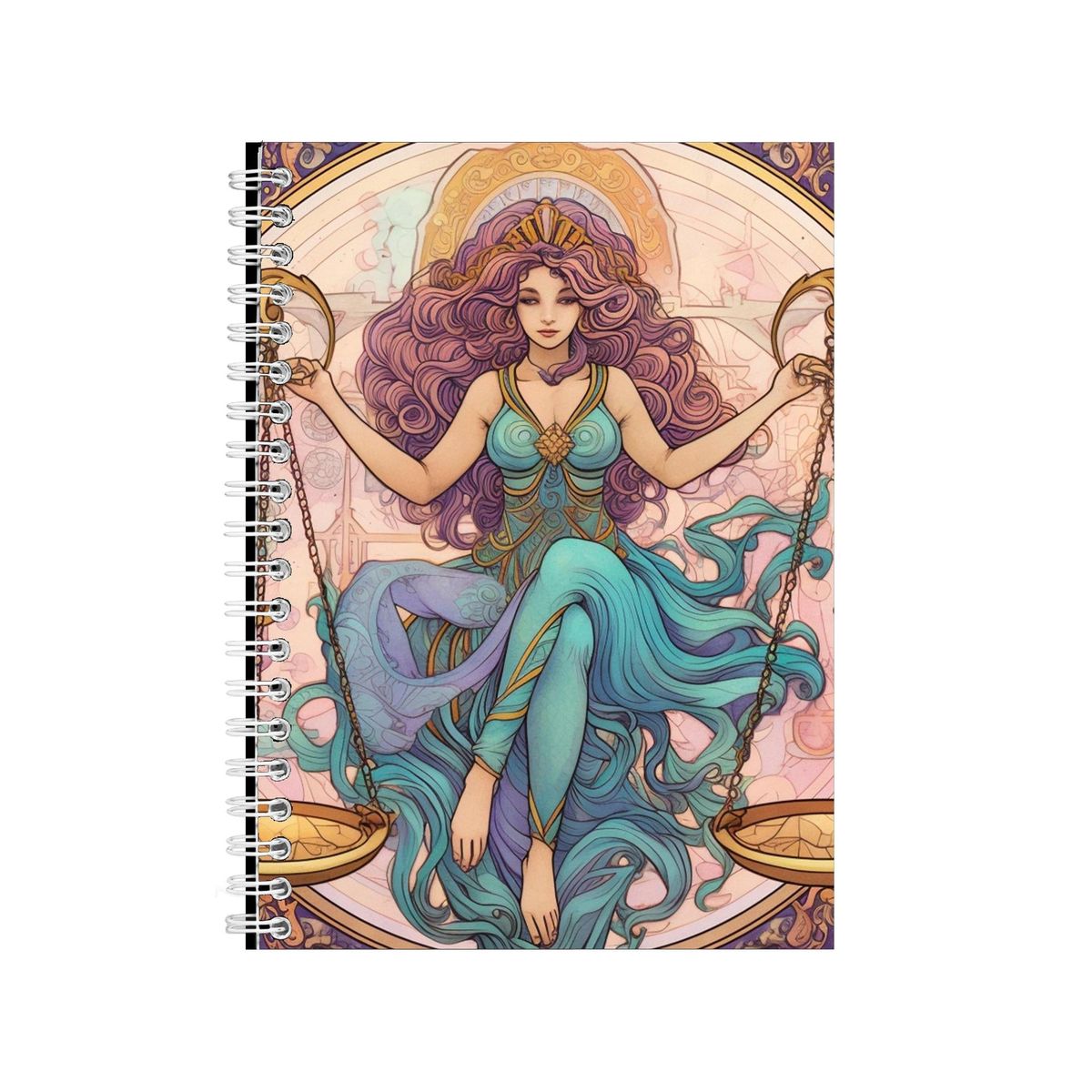 Libra 2 A5 Notebook Gift Idea Spiral Notepad 208 | Shop Today. Get it ...