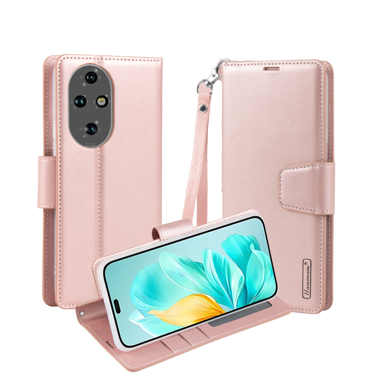 Hanman Classic Flip Leather Wallet Cover for Honor 200 5G | Shop Today ...