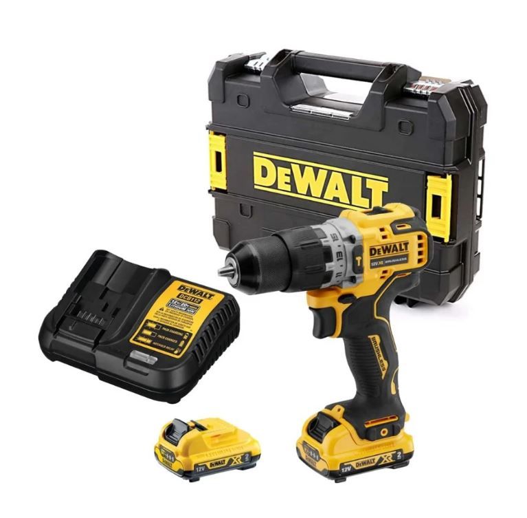 DEWALT 12V Max Impact Drill +2 x2ah Batteries + charger + Case | Shop ...