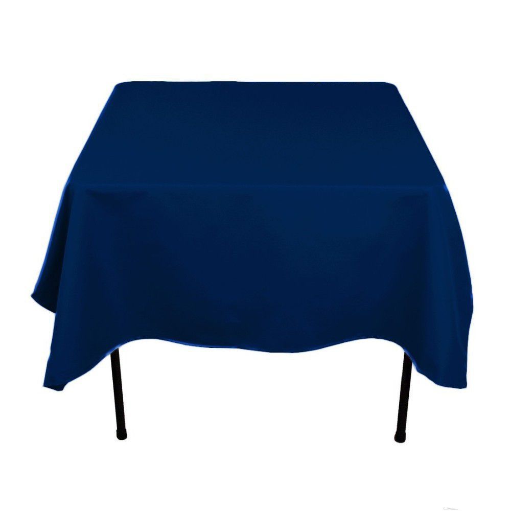 Navy Blue Polyester Tablecloth 1.5x1.5m | Shop Today. Get it Tomorrow ...