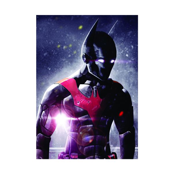 Batman Steel Metal Red and Black Suit - A1 Poster | Shop Today. Get it ...