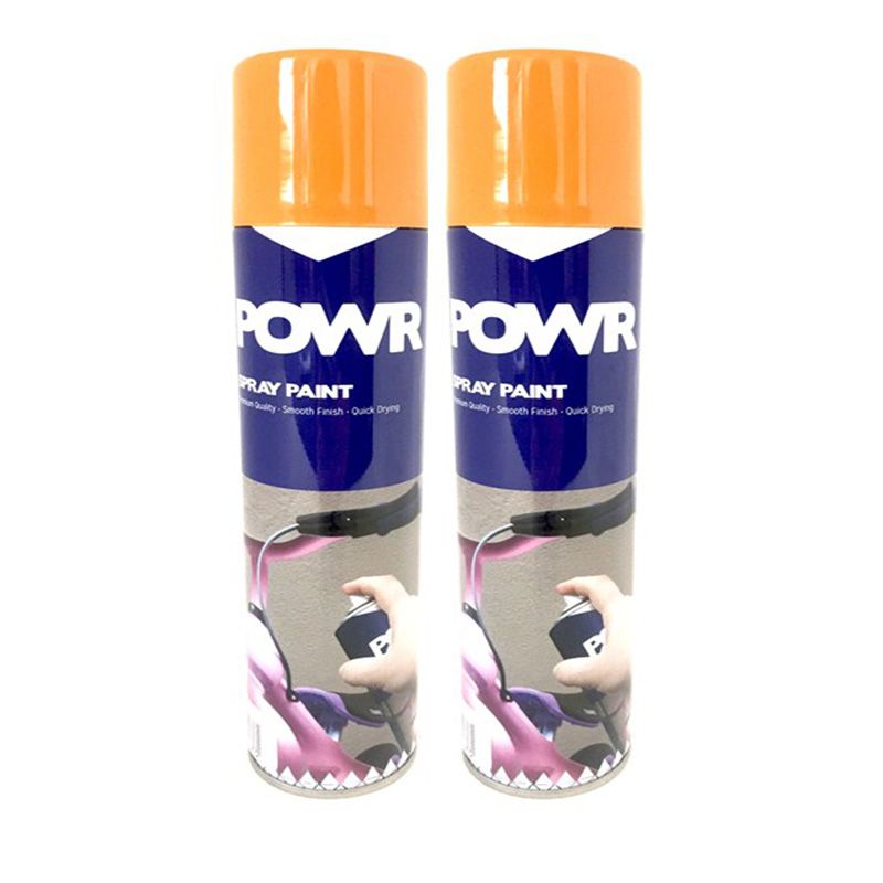 POWR Spray Paint Orange 300ml 2 Pack | Shop Today. Get it Tomorrow ...