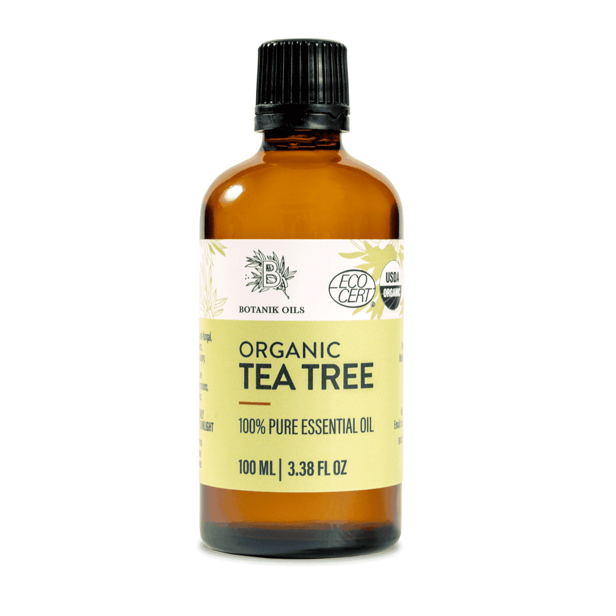 Organic Tea Tree Oil by Botanik Oils - 100ml | Shop Today. Get it ...