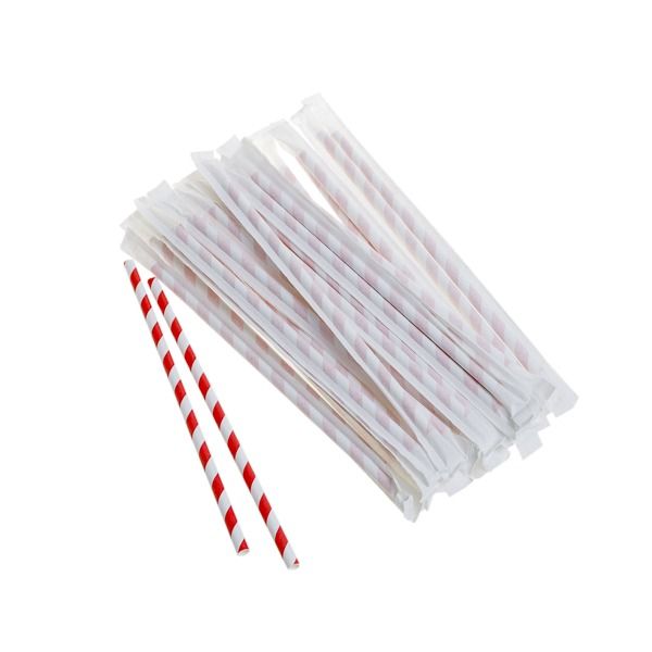 Safe Sea's Red/White Paper Straws x 1000 | Shop Today. Get it Tomorrow ...