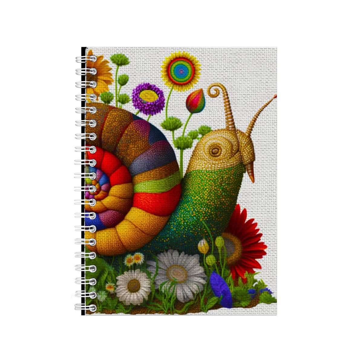 Embroidered SNAIL Notebook Gift Idea Notepad Pad 100 | Shop Today. Get ...