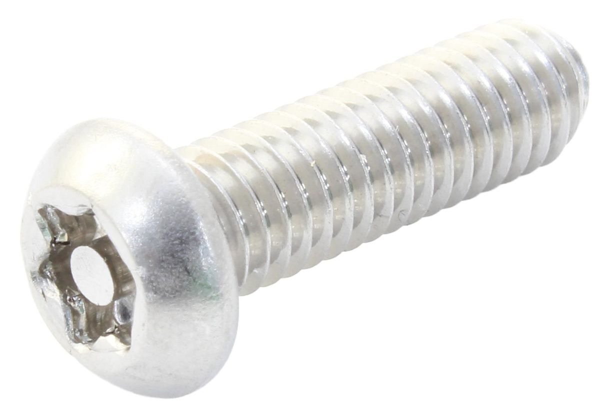 TR Fastenings (M6 16 M4A2MC S50 BUT T30) Security Screw, Security ...