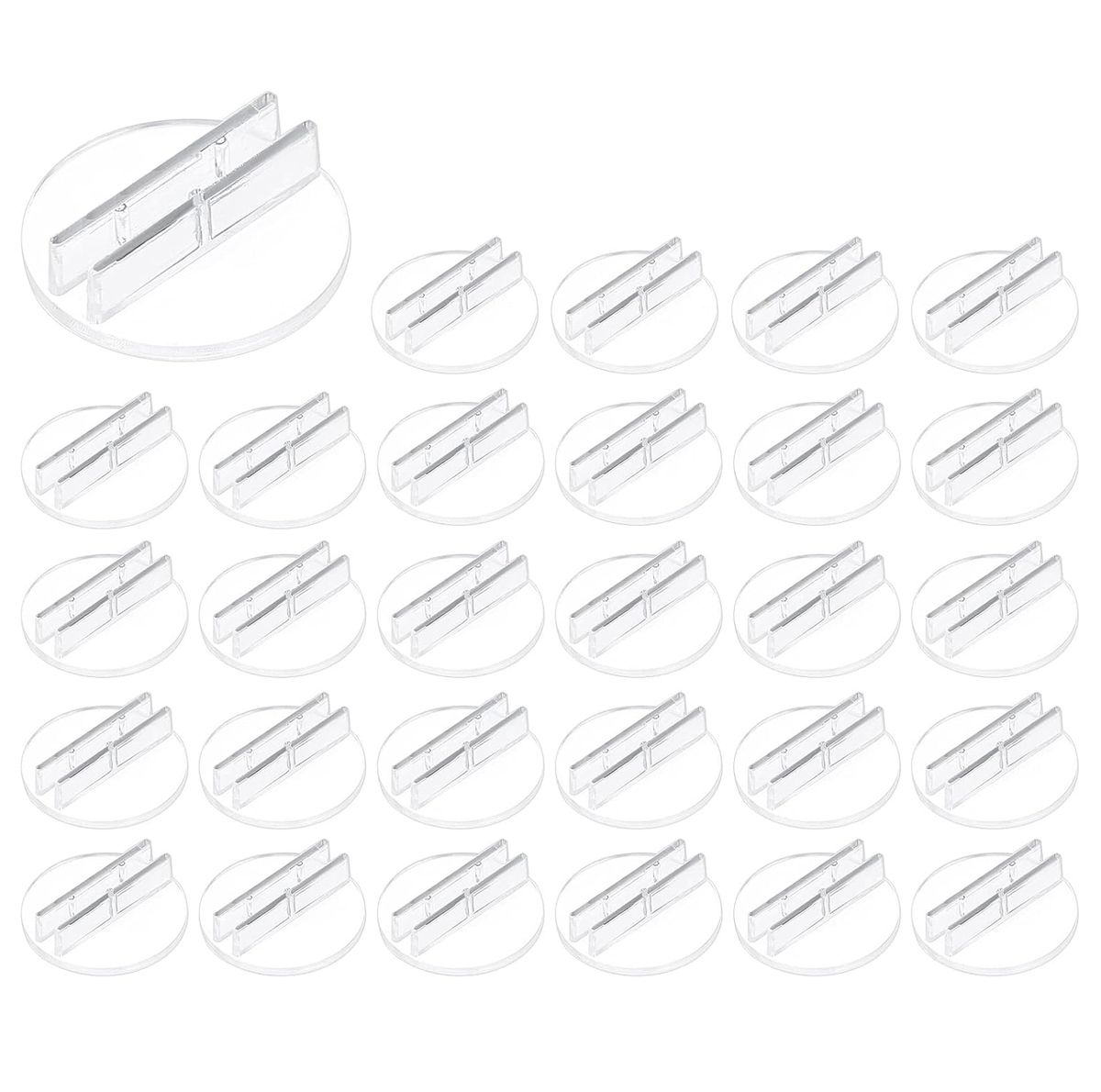 Mini Acrylic Round Place Card Holder Stands | Shop Today. Get it ...