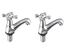 Victoria Basin Pillar Tap Chrome X 2 | Shop Today. Get it Tomorrow ...