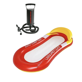 Portable Inflatable Pool Float + Double Quick Pump | Shop Today. Get it ...