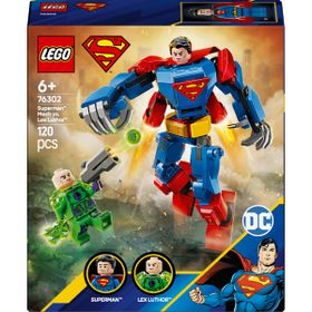 LEGO® DC Superman™ Mech vs. Lex Luthor™ Super Hero™ Toy Figure Playset ...