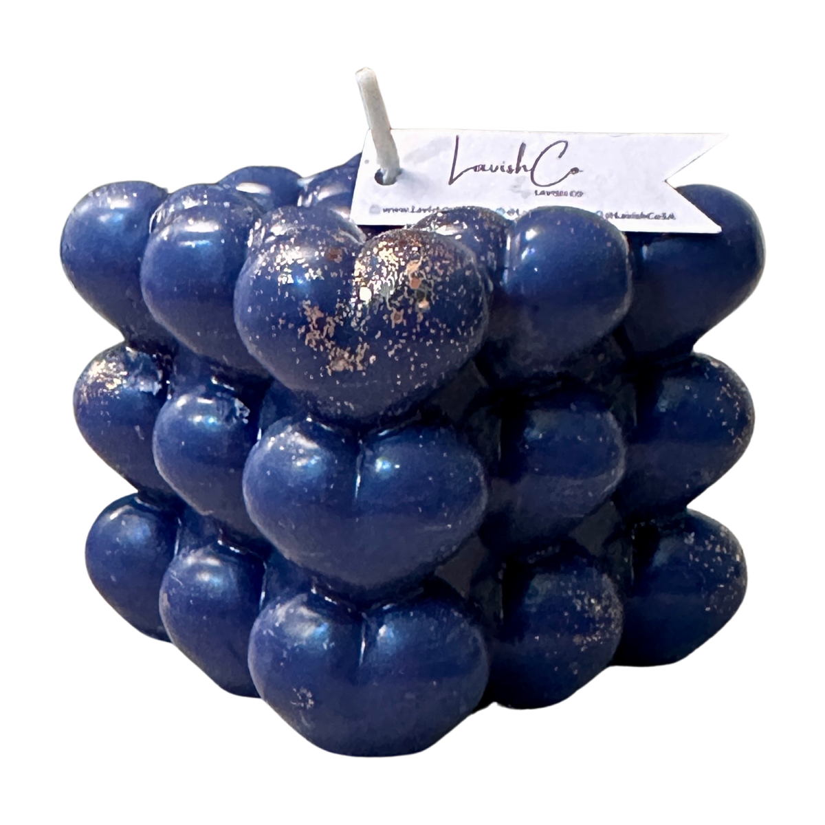 Candle - Heart Bubble Cube - Cashmere Musk Scented | Shop Today. Get it ...
