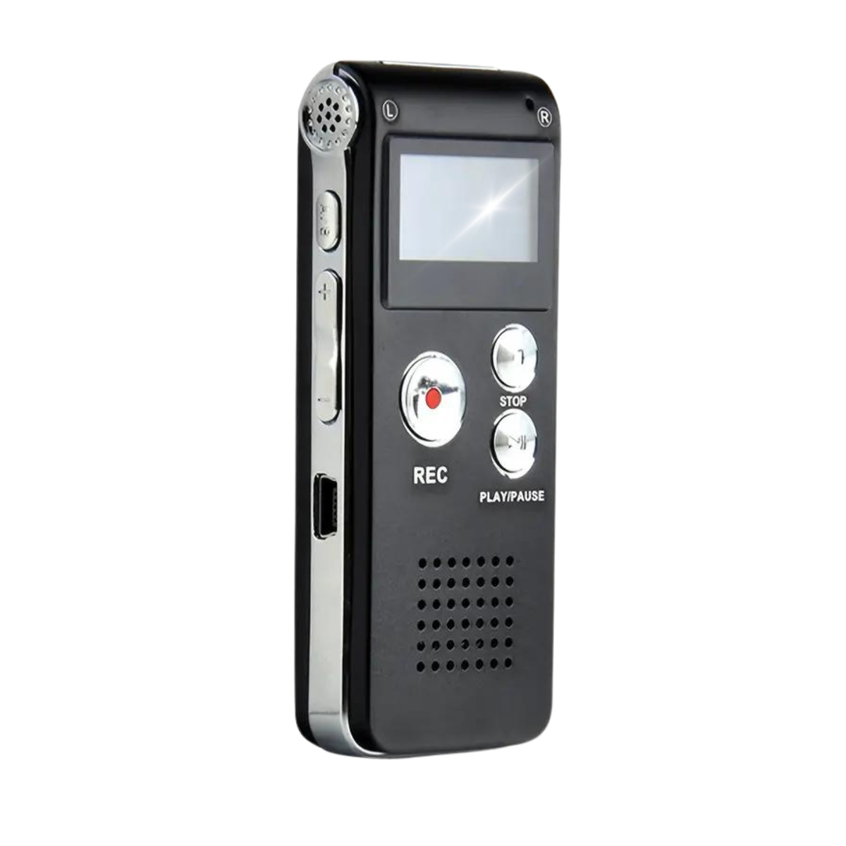 Upgraded Voice Recorder Dictophone with LCD Display (Med-Long range ...