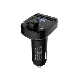 FM X8 Bluetooth Transmitter Aux Modulator Handsfree Car Kit Car Audio ...