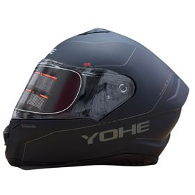 YOHE 987 Solid Matt Black Helmet | Shop Today. Get it Tomorrow ...