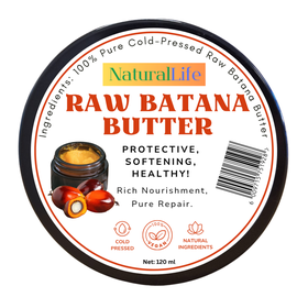 Naturallife 100% Pure Cold-Pressed Raw Batana Butter. For Healty Hair ...