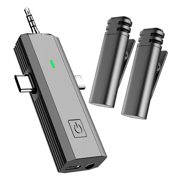 3-in-1 Noise-Reducing Wireless Lavalier Microphone | Shop Today. Get it Tomorrow! | takealot.com