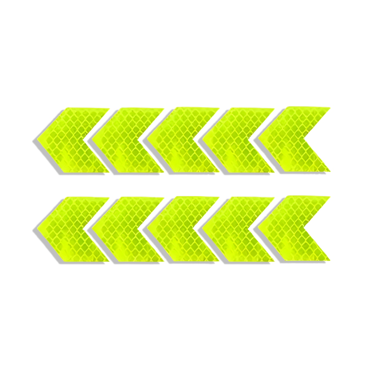 10pcs High-Visibility Safety Reflective Arrow Decals (4 Colours) | Shop ...