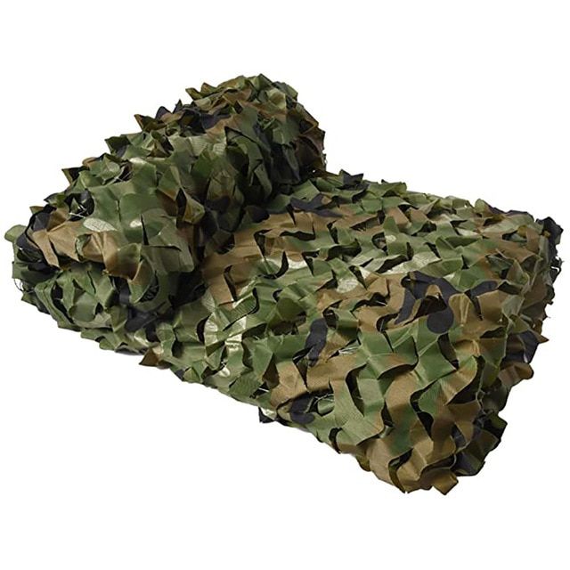 Camping Military Camouflage Mesh Oxford Cloth Mesh Cover | Shop Today ...