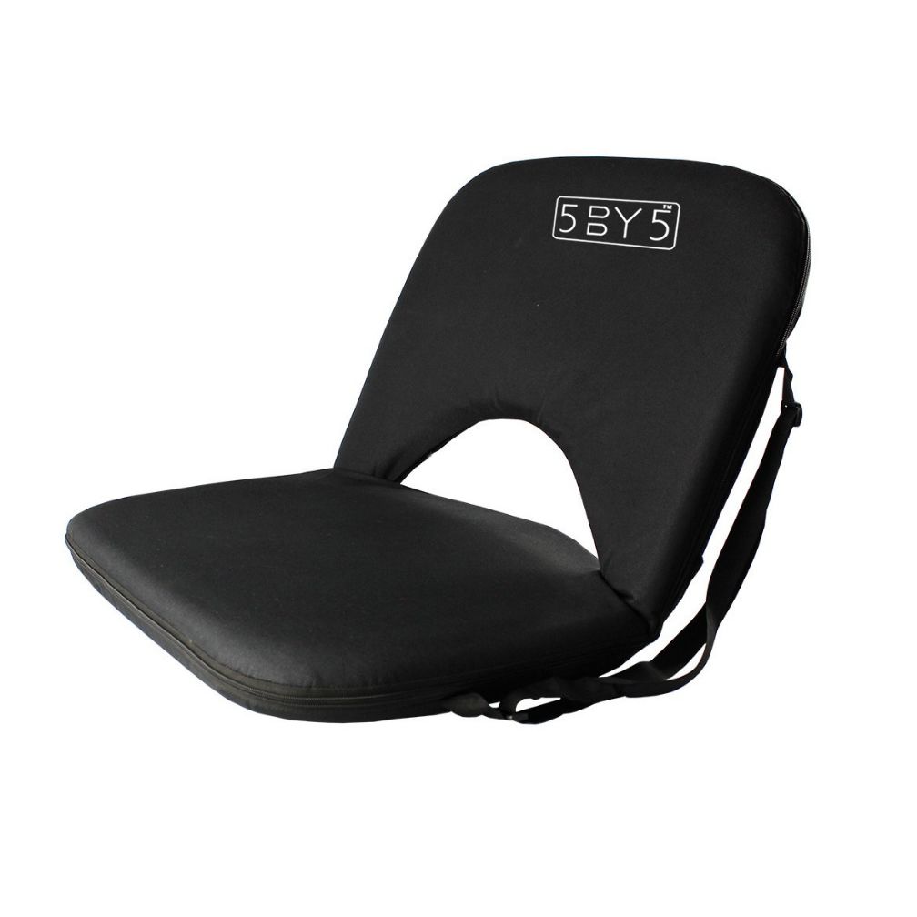 5by5 Padded Stadium Chair With Back Support (600D Waterproof Oxford ...