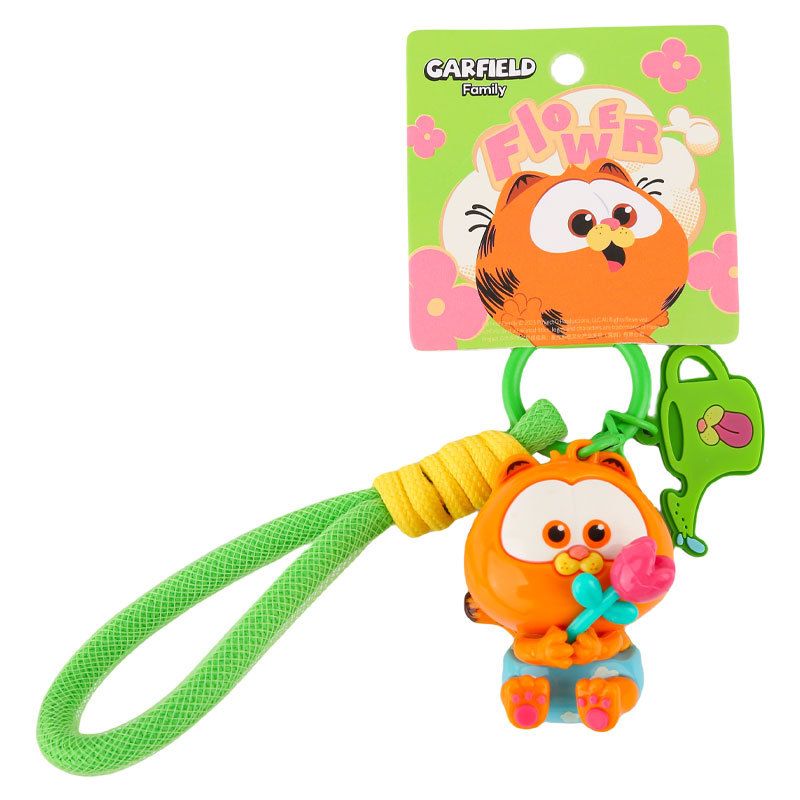 Green Garfield Family Flower Keychain | Shop Today. Get it Tomorrow ...