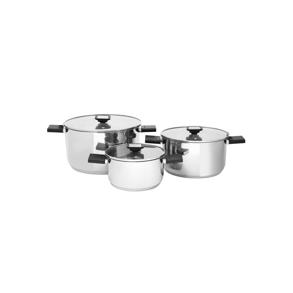 6 Piece Non-Stick Cooking Pots Set SSCP6 | Shop Today. Get it Tomorrow ...