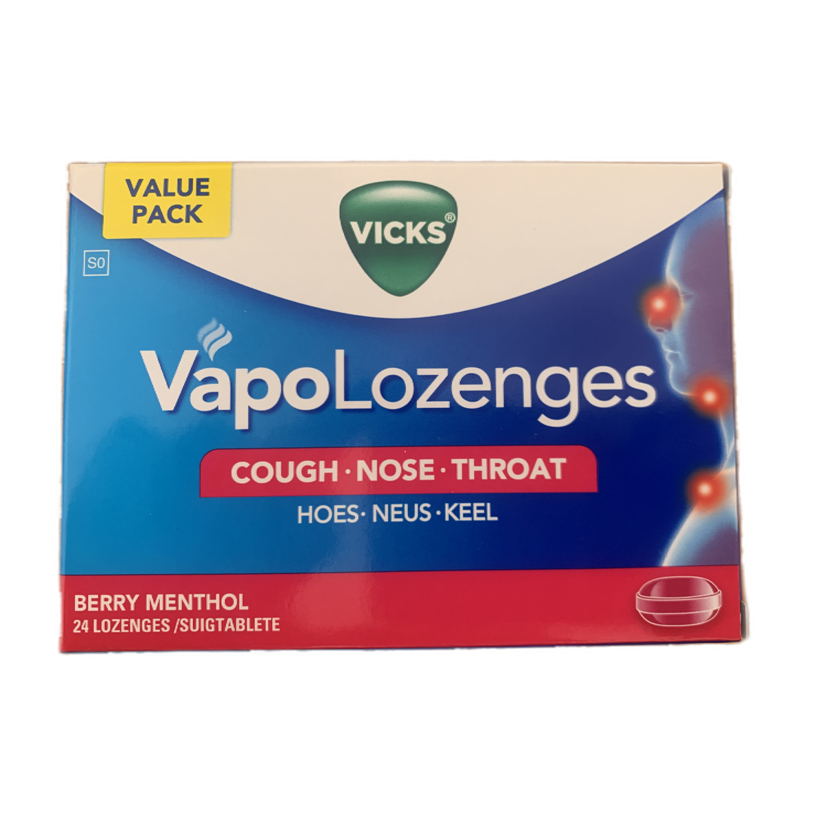 Vicks Vapo Lozenges - 24 Pack - Berry Flavour | Shop Today. Get it ...