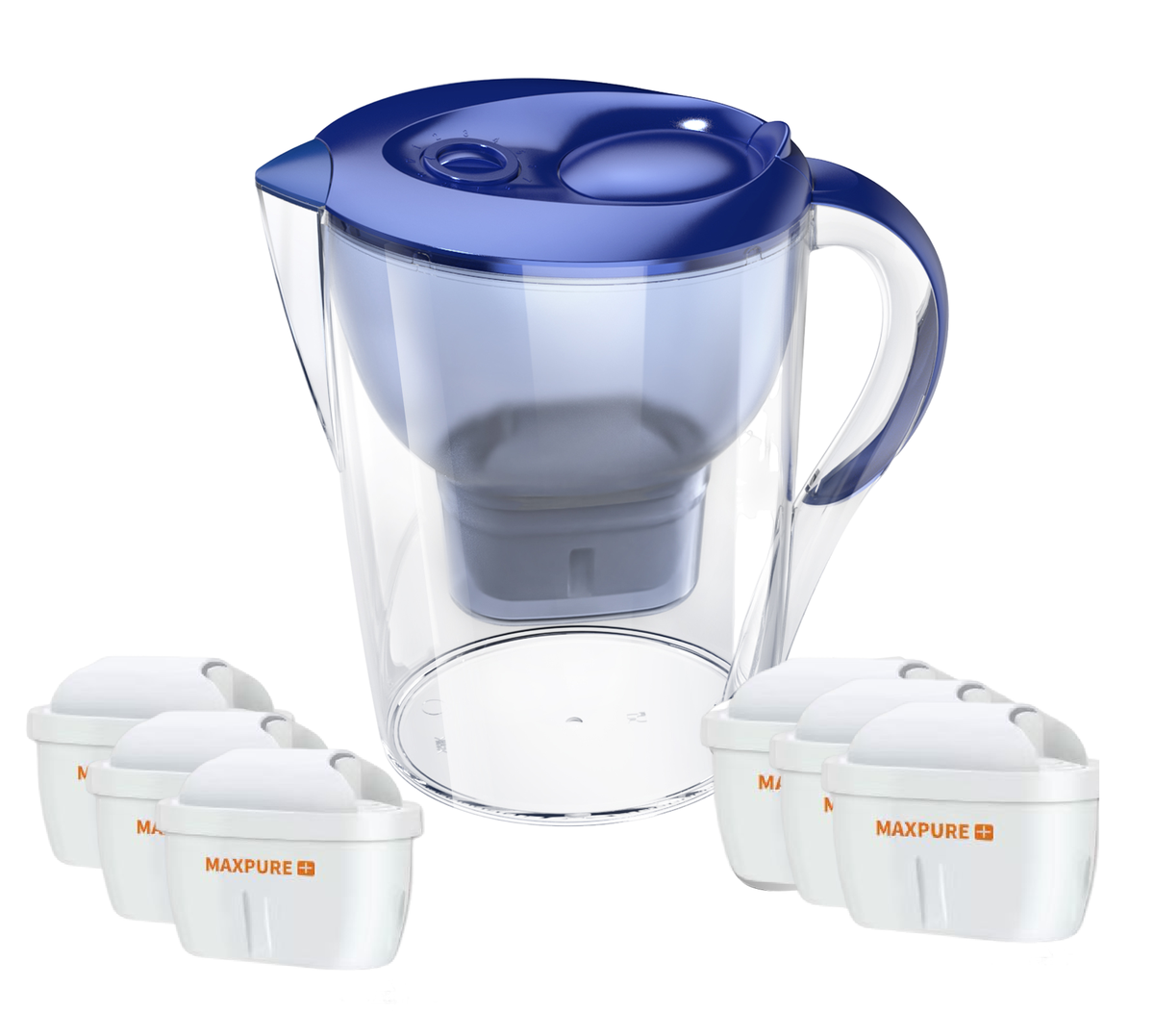 Maxpure 3.5L Water Filter Jug with 6 Filters | Shop Today. Get it ...