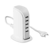 5 Port USB Adapter 20W 4A Travel Wall Rapid Charger Station Hub | Buy ...