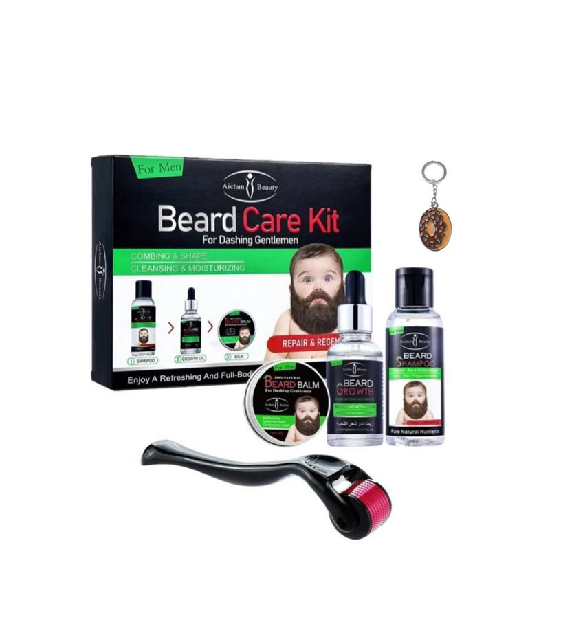 Beard Care Kit , Derma Roller & Keyring | Shop Today. Get it Tomorrow ...