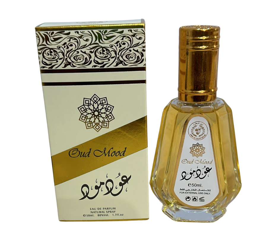 Oud Mood Stylish Unisex Perfume Eau De Parfum by Ard Al Zaafaran 50ml ...