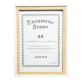 A4 Picture Frame For Photos and Documents Office and Home White | Shop ...