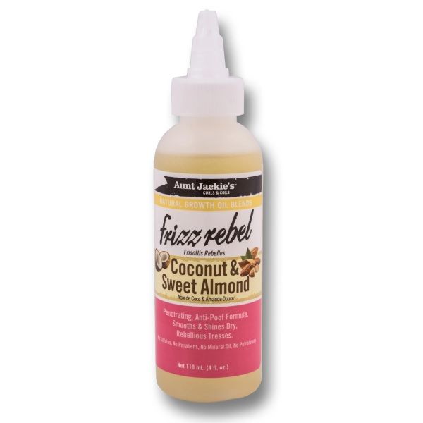 Aunt Jackie Frizz Rebel Coconut And Sweet Almond Oil 118ml Pack Of 2 Shop Today Get It