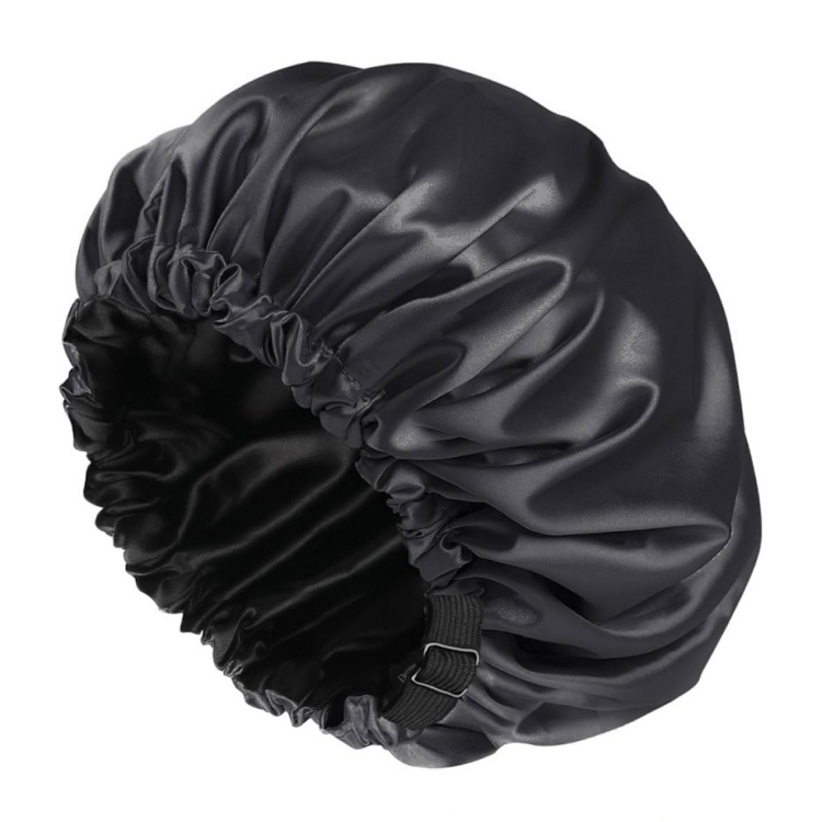 Satin Shower Cap - Black | Shop Today. Get it Tomorrow! | takealot.com