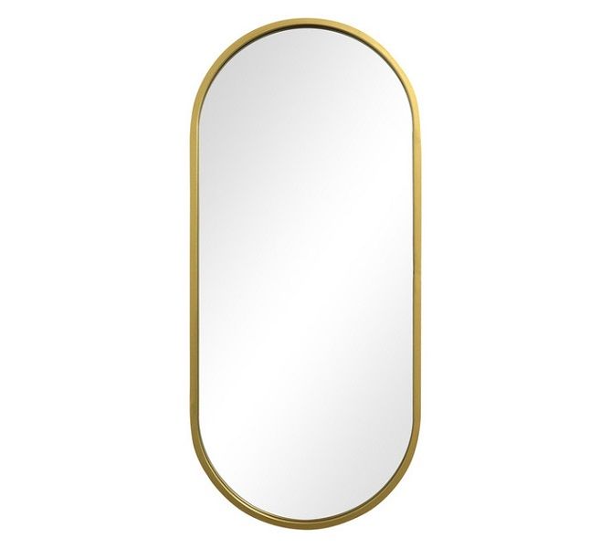 Pill Mirror - Gold (900 x 400mm) | Shop Today. Get it Tomorrow ...