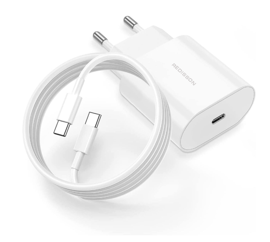 20W Fast Charger - Type-C Cable and Adapter Compatible With Android ...