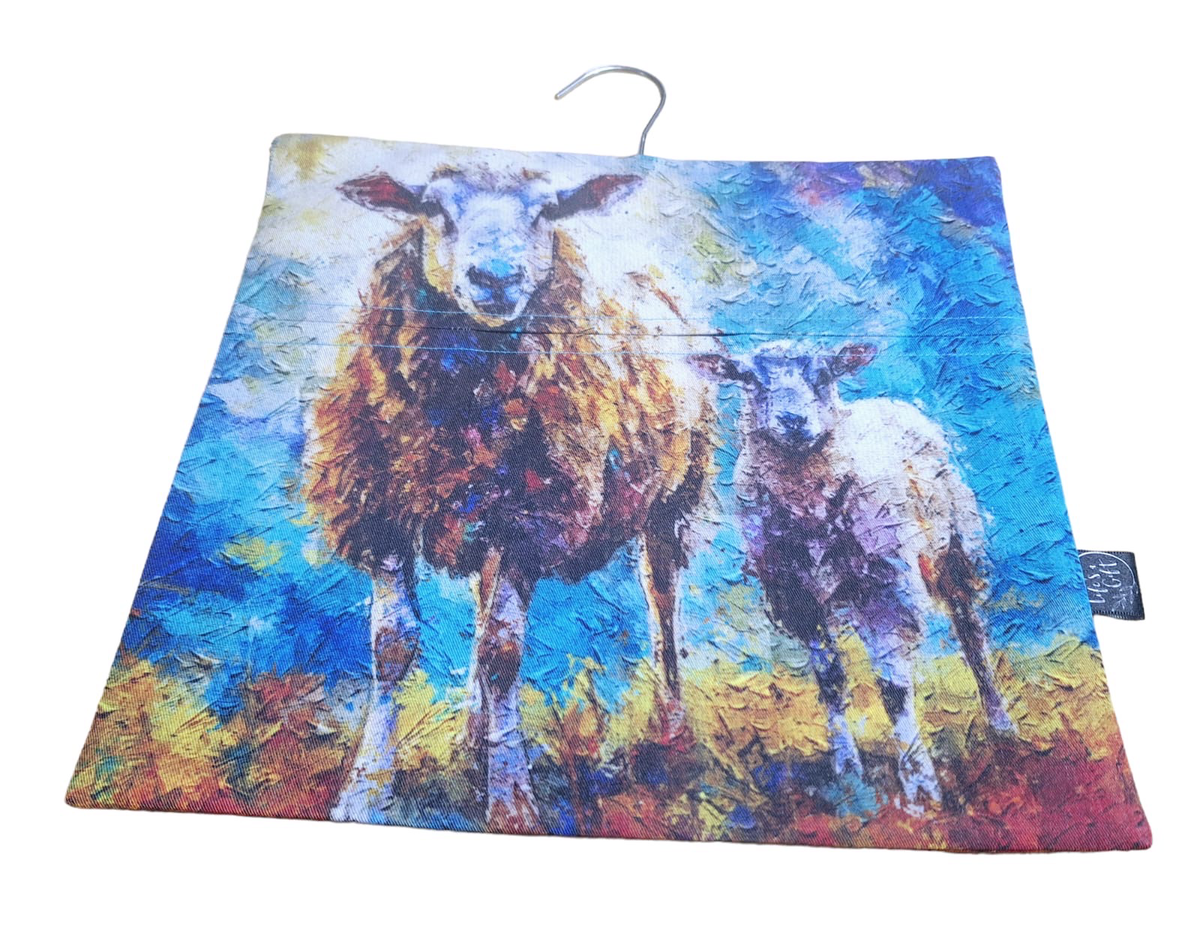 Laundry Peg Bag - Mama Sheep and Little Lamb in Field | Shop Today. Get ...