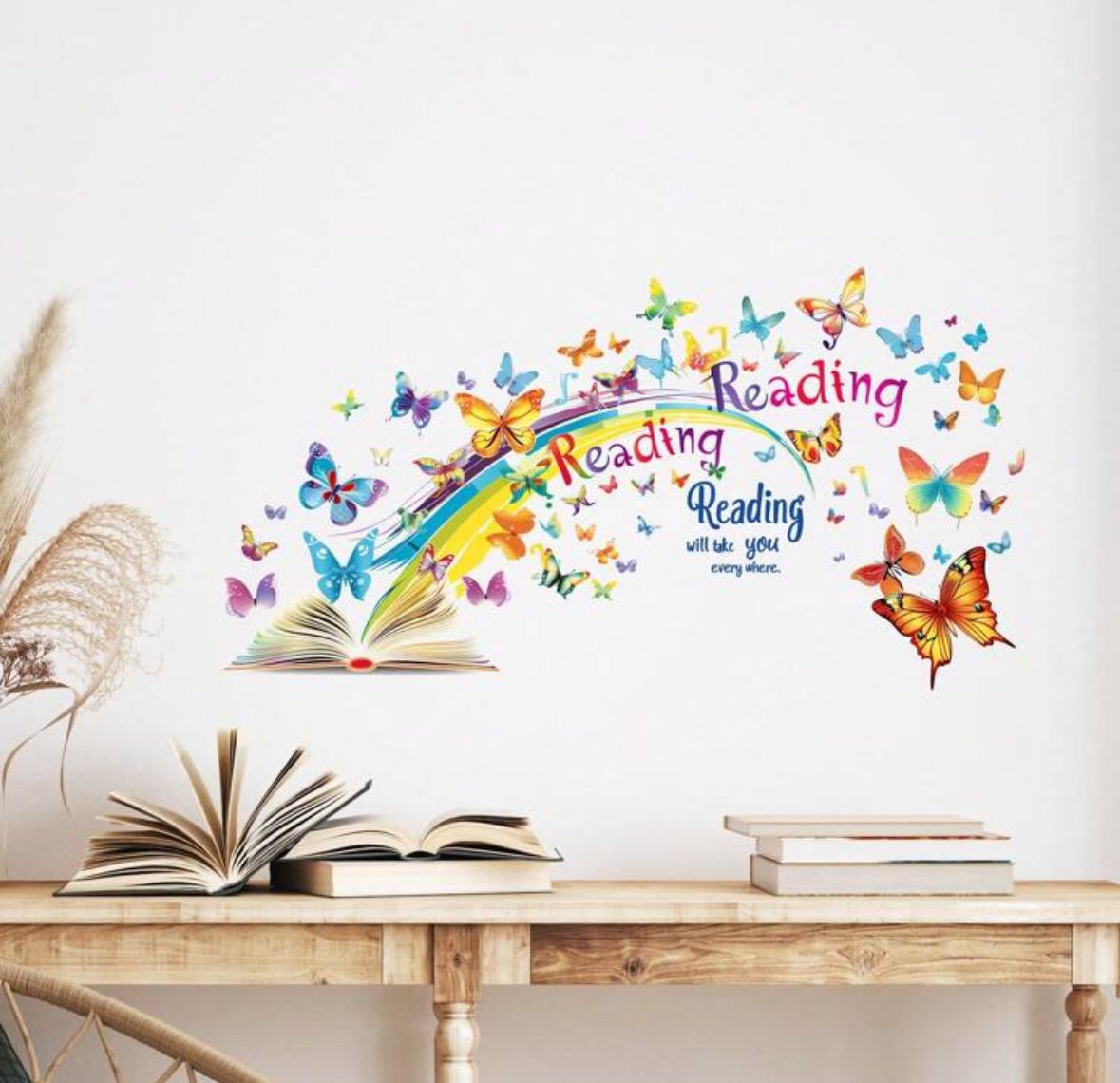 Reading Will Take You Everywhere Wall Sticker | Shop Today. Get it ...