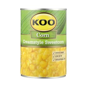Koo Creamstyle Sweetcorn - 12 x 415g | Shop Today. Get it Tomorrow ...