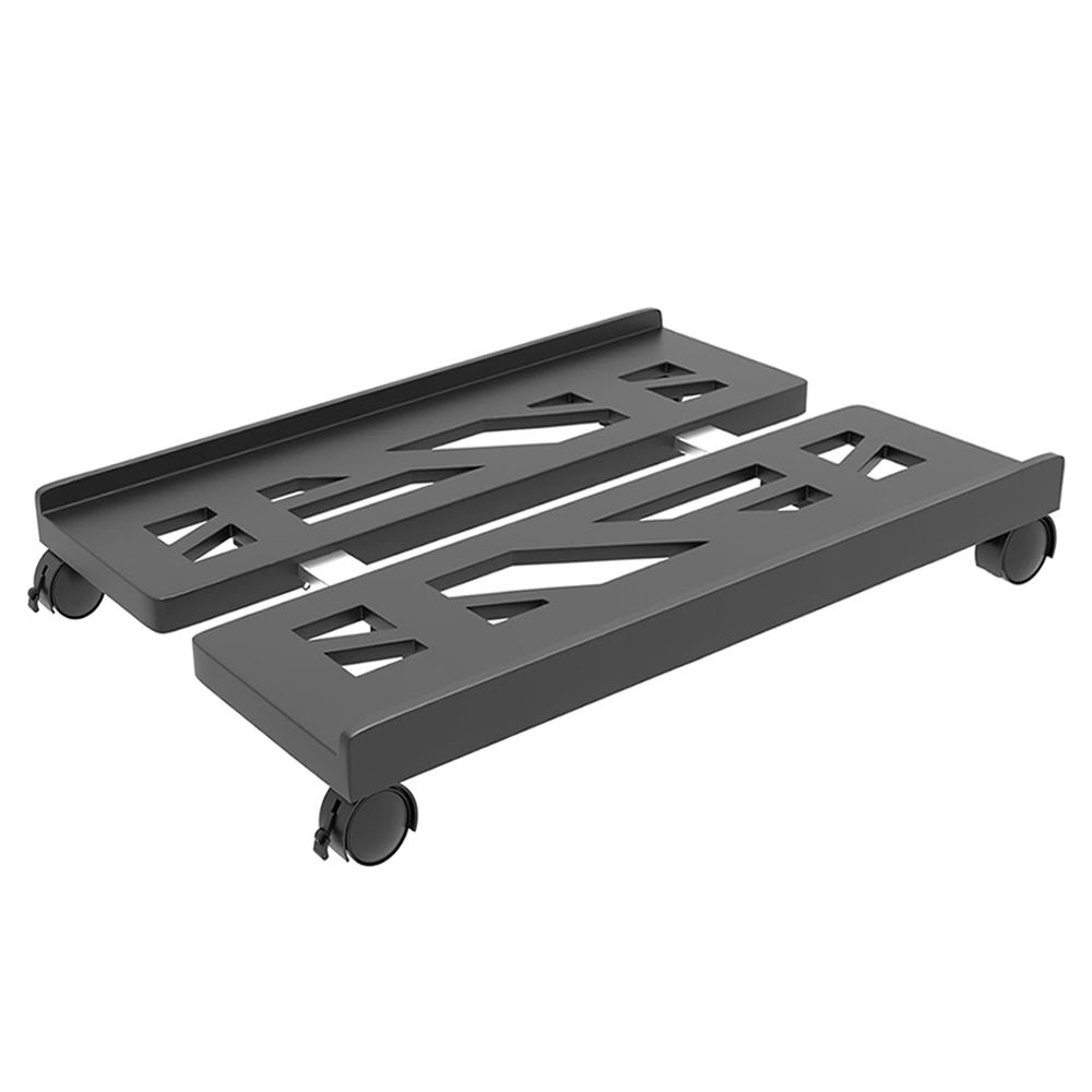 Computer PC Tower Stand Holder with 4 Wheels, Adjustable Mobile CPU ...