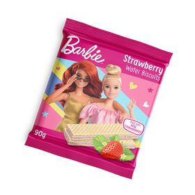 Barbie Strawberry Wafer Biscuits 90g x 3 Pack | Shop Today. Get it ...