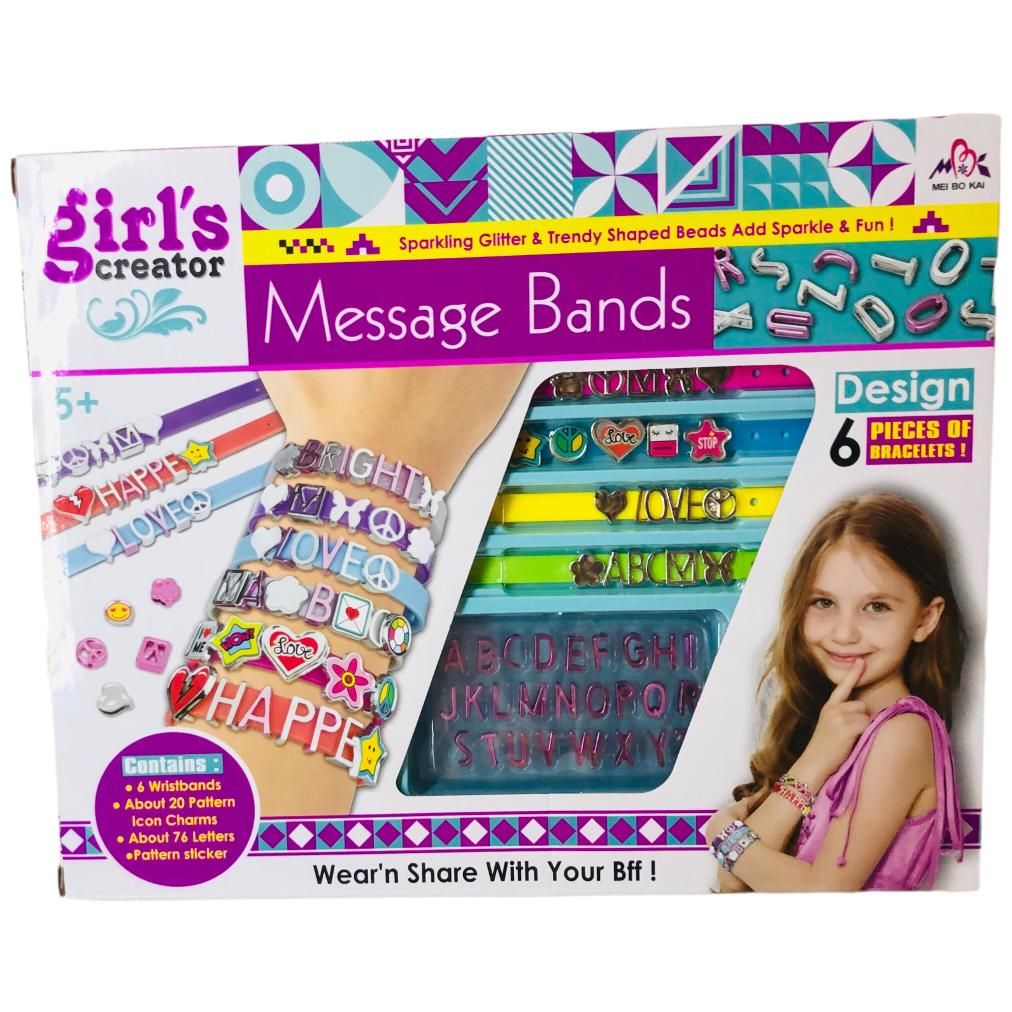 Message Bands Friendship Bracelet Making Kit | Shop Today. Get it ...