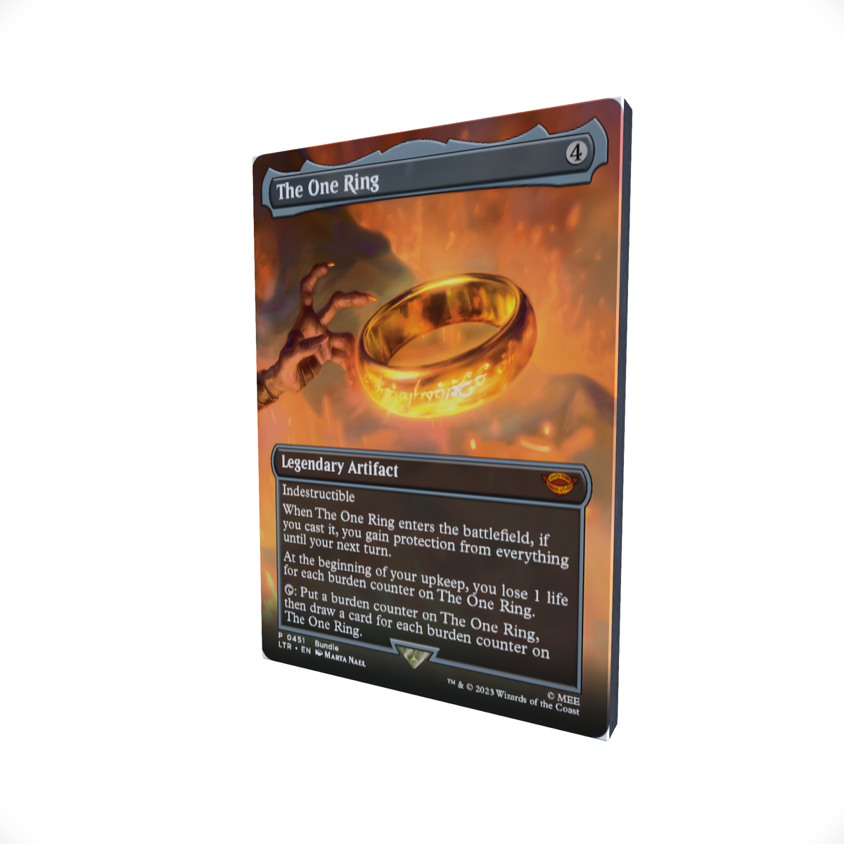 The One RIng (Full Art) - Magic the Gathering Themed Mouse Pad | Shop ...