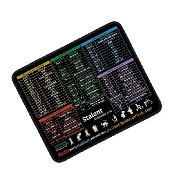 Microsoft Office Shortcut Mouse Pad Word, Excel & PPT Guide ...