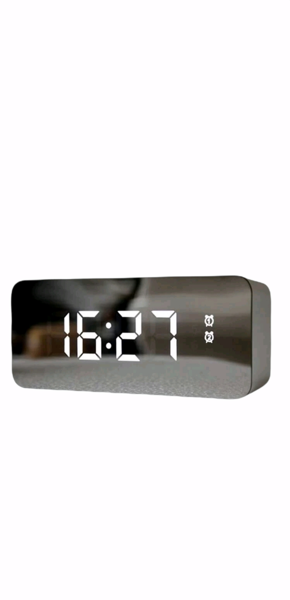 Led Light Mirror Alarm Clock Shop Today Get It Tomorrow Takealot